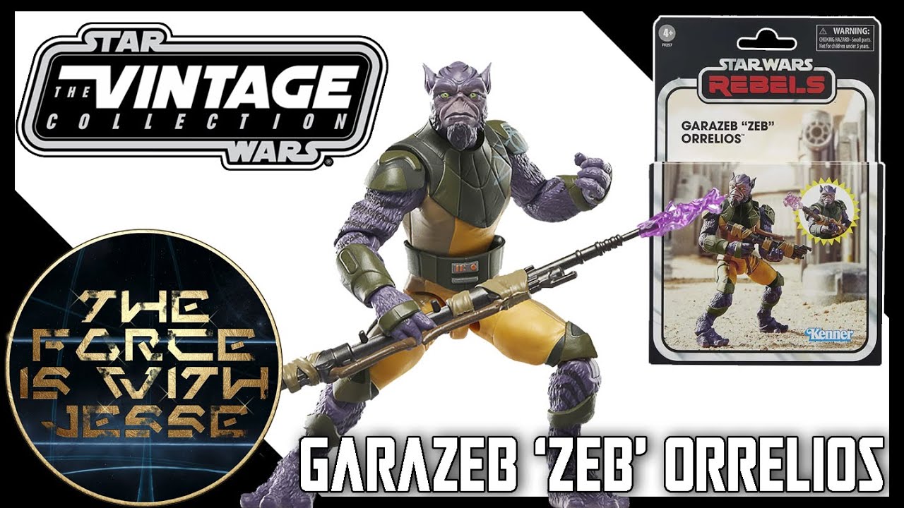 GARAZEB 'ZEB' ORRELIOS | DELUXE | STAR WARS THE VINTAGE COLLECTION ...