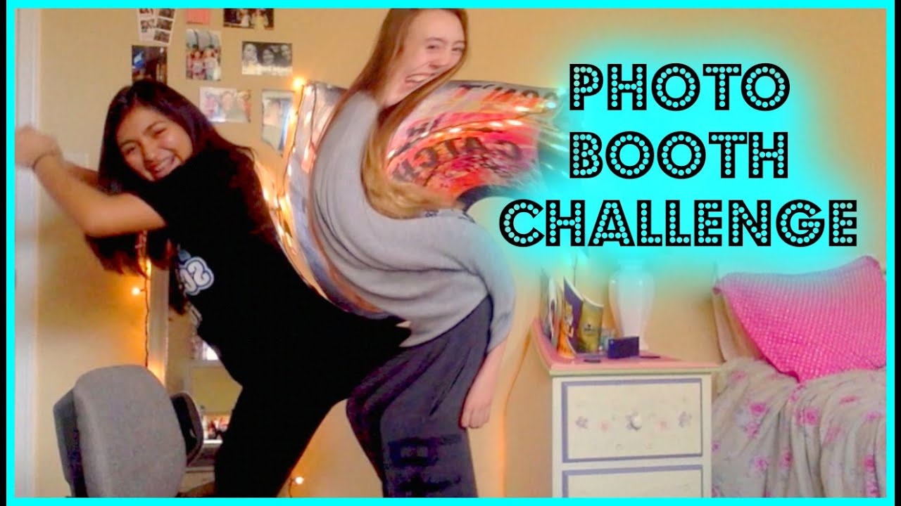 PHOTO BOOTH CHALLENGE - YouTube
