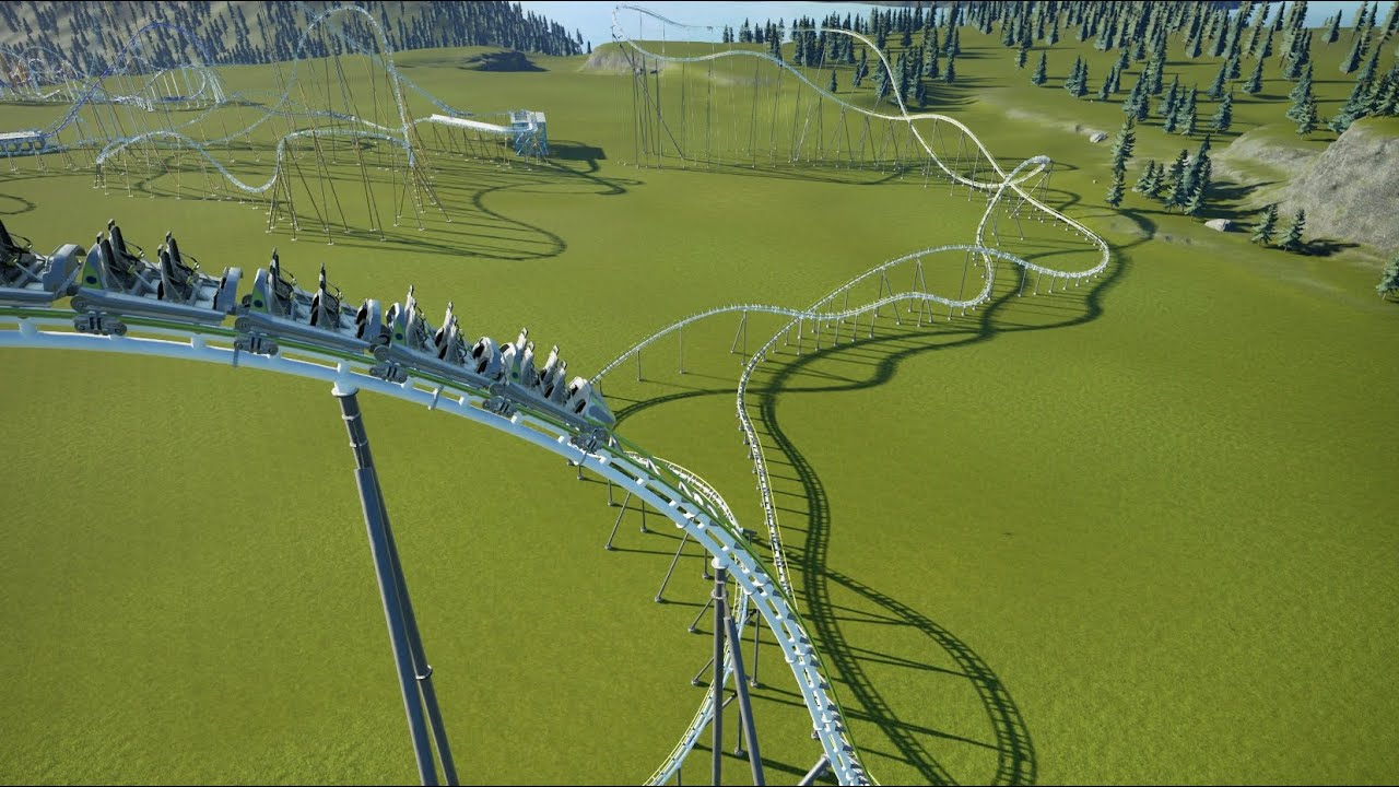 Reactor - Custom Coaster Model #3 | Intamin Hydraulic Blitz (Read ...