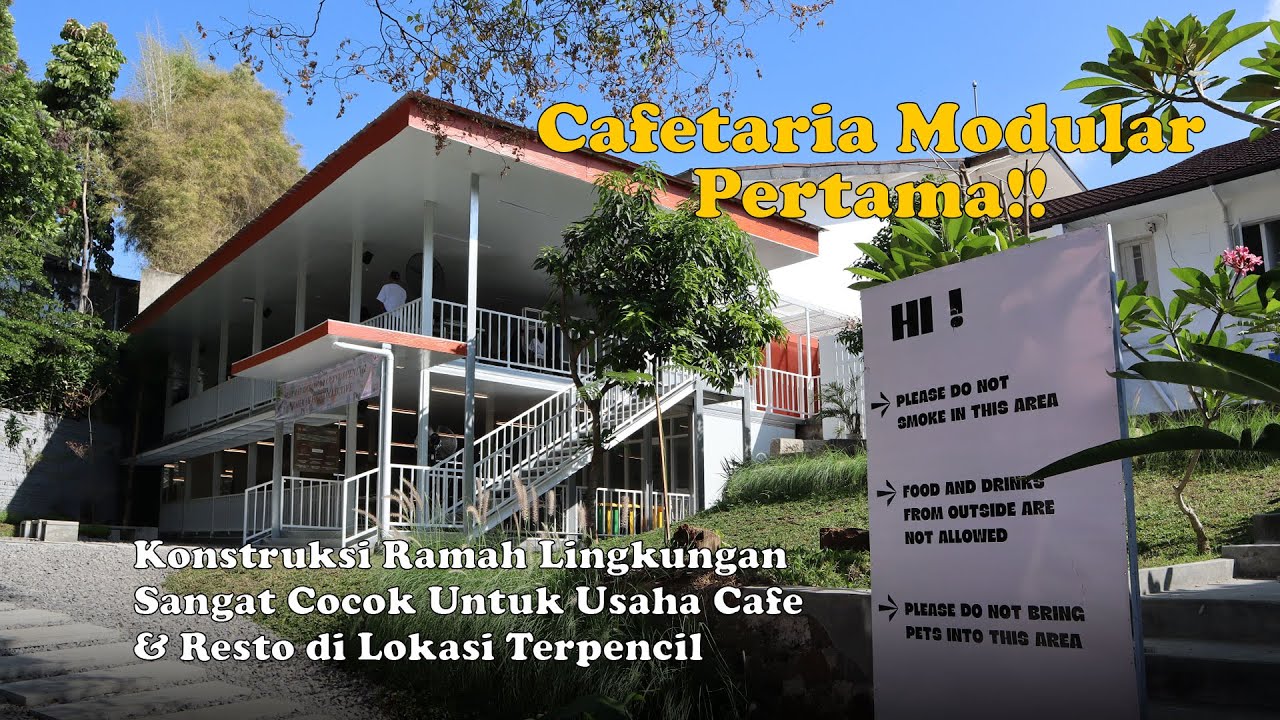 Cafetaria Modular Pertama | Cocok Untuk Bisnis Cafe & Resto di Lokasi ...