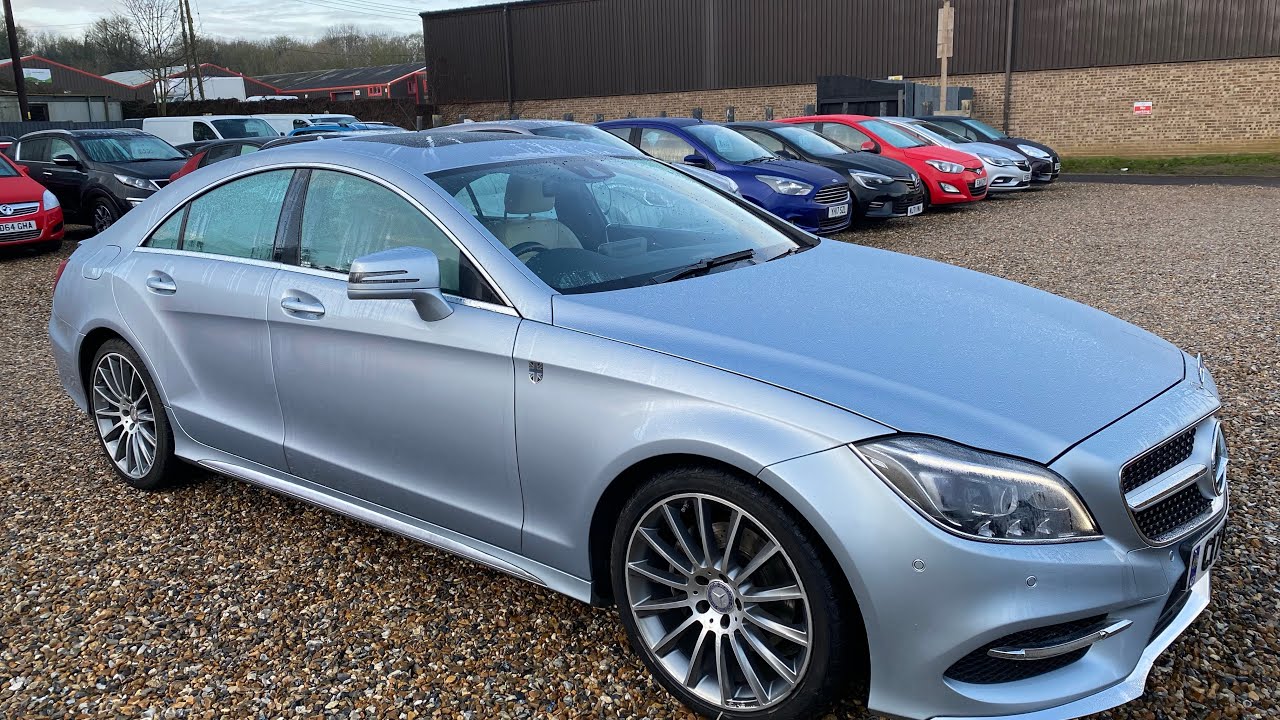 15 15 MERCEDES-BENZ CLS CLASS 2.1 CLS220d AMG Line (Premium) Coupe 4dr ...