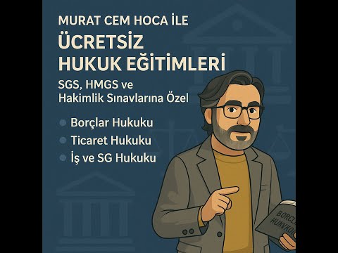 BORÇLAR GENEL HUKUKU 13.DERS (Ücretsiz Çevrimiçi Eğitimlere katılmak için profildeki linke tıkla)
