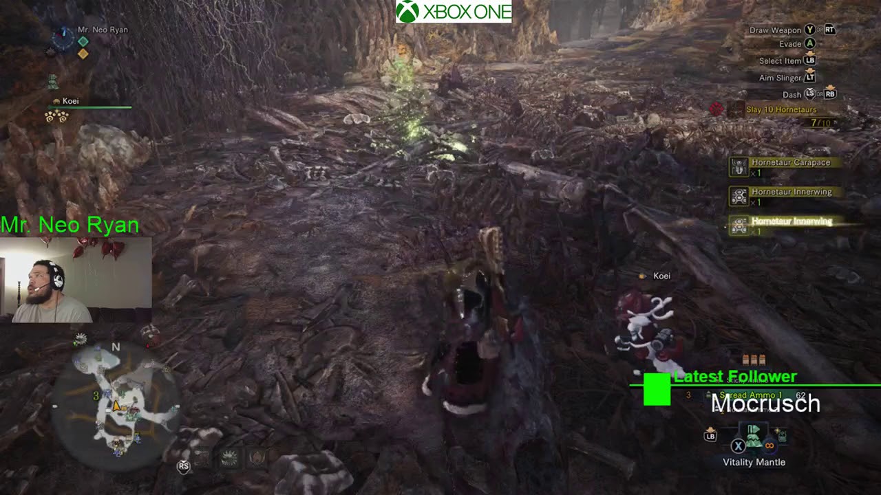 Monster Hunter World: Rotten Vale - How to get Hornetaur Carapace ...