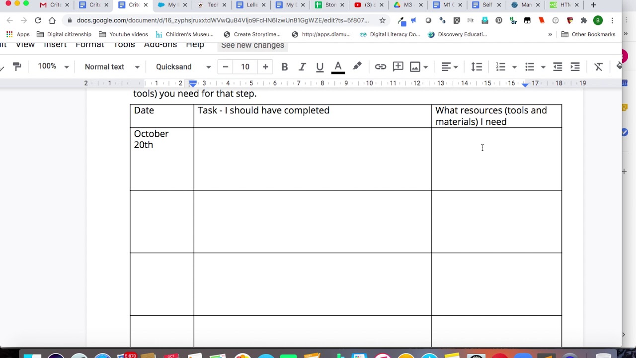 MYP Design Criteria C Strand 1 (M2&M3, Grade7/8) - YouTube