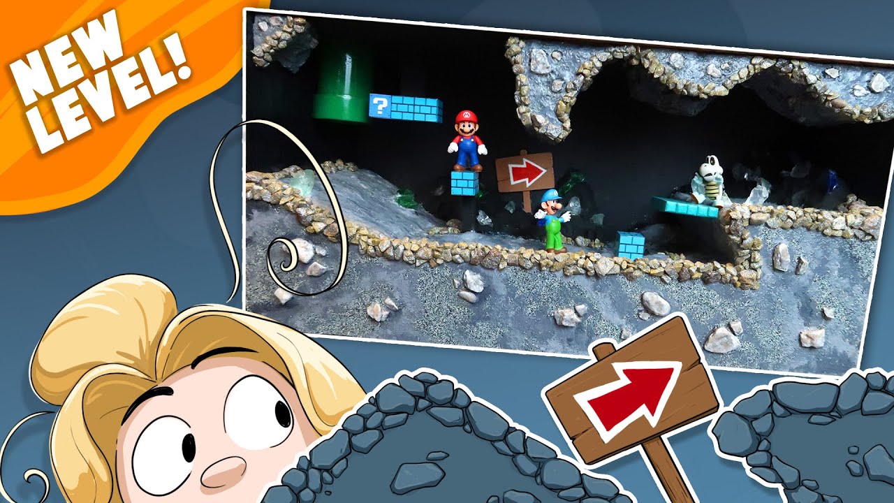 The Underground Level (The Super Mario House) - YouTube