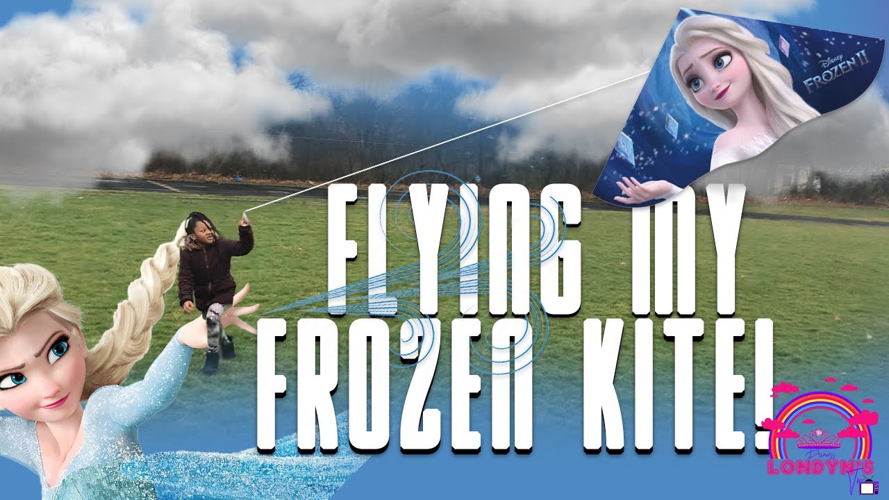 Flying My Frozen Kite! | Princess Londyn's Tv - YouTube