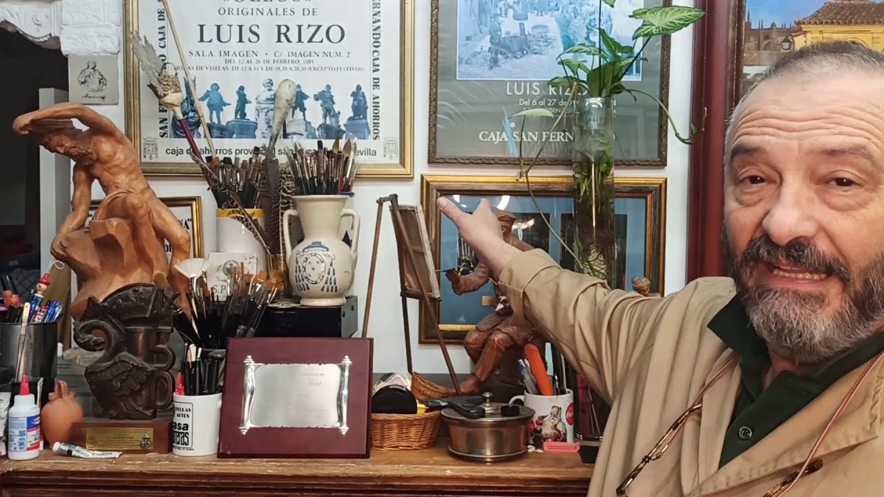 24 UN CARTEL DE LA SEMANA SANTA POR LUIS RIZO PINTOR - YouTube