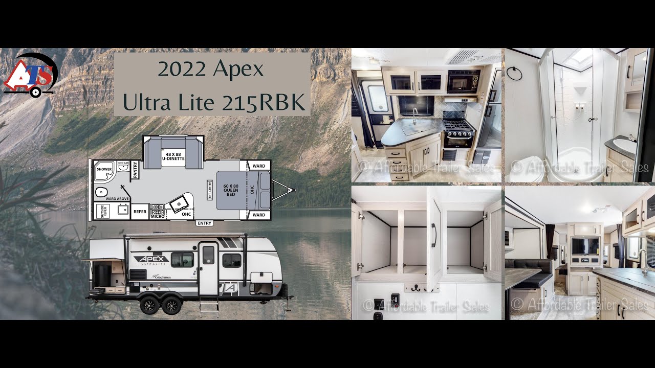 SOLD! 2022 Apex Ultra Lite 215RBK - YouTube