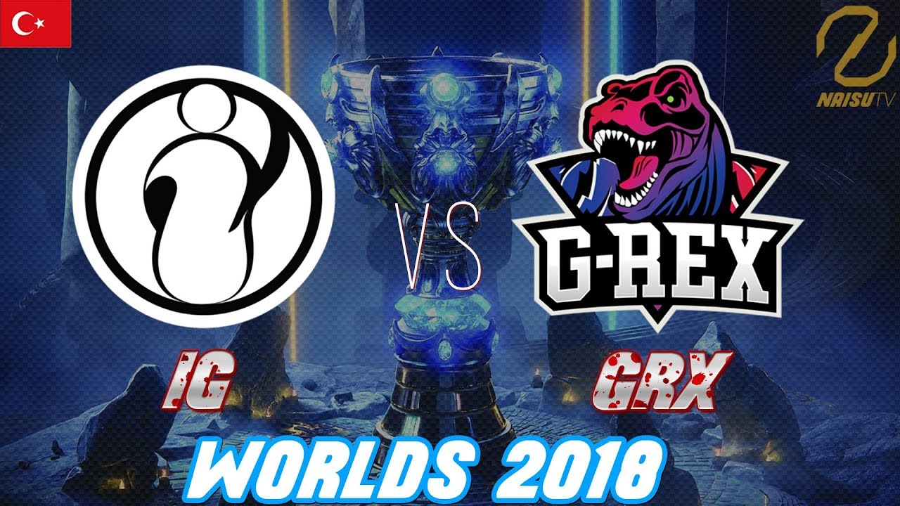 Invictus Gaming - G-Rex ( IG - GRX ) Worlds 2018 Grup Aşaması 2. Gün ...