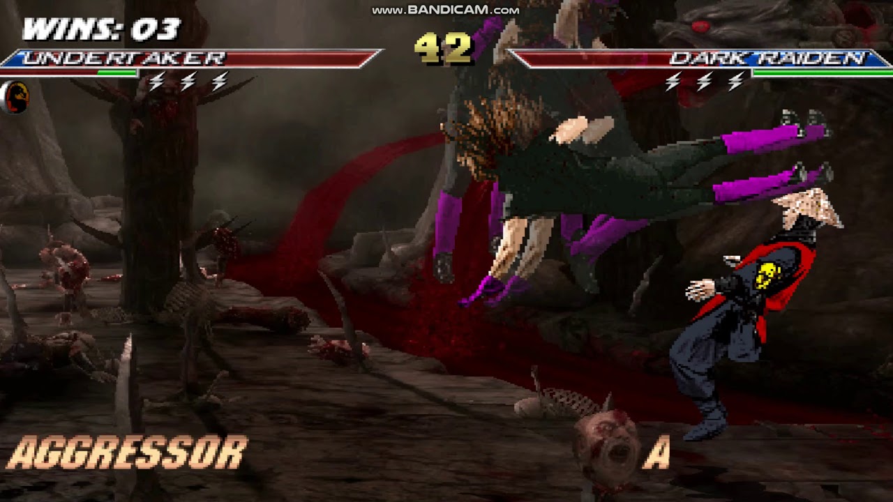MORTAL KOMBAT MUGEN KANE AND THE UNDERTAKER PLAY THROUGH - YouTube