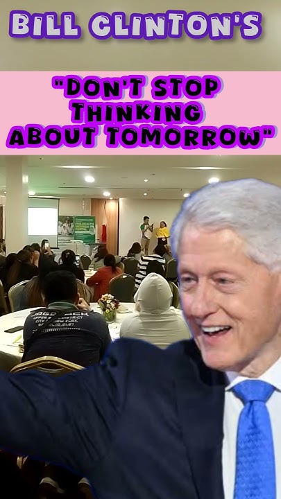 BILL CLINTON 42nd US President SLOGAN - YouTube