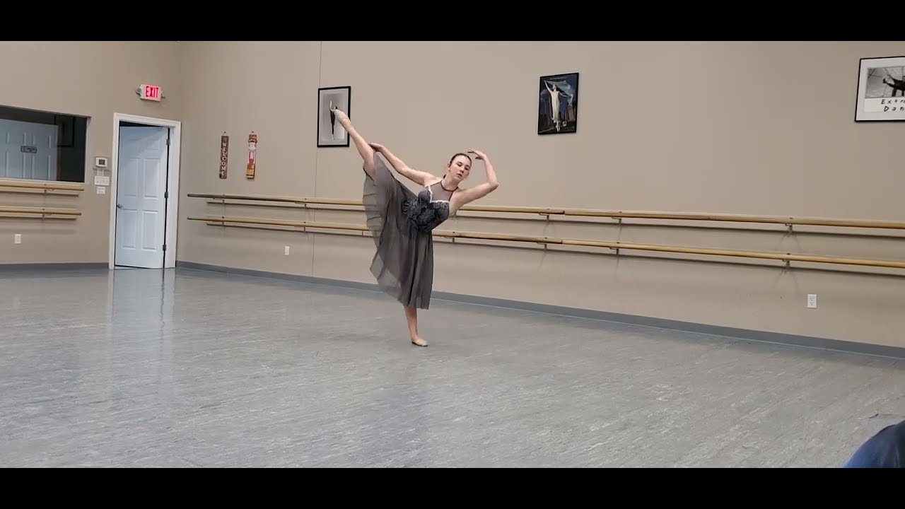 Hailey's Student Choreography Showcase For Dance Class - YouTube