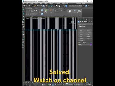 3Ds max viewport blurry problem - YouTube