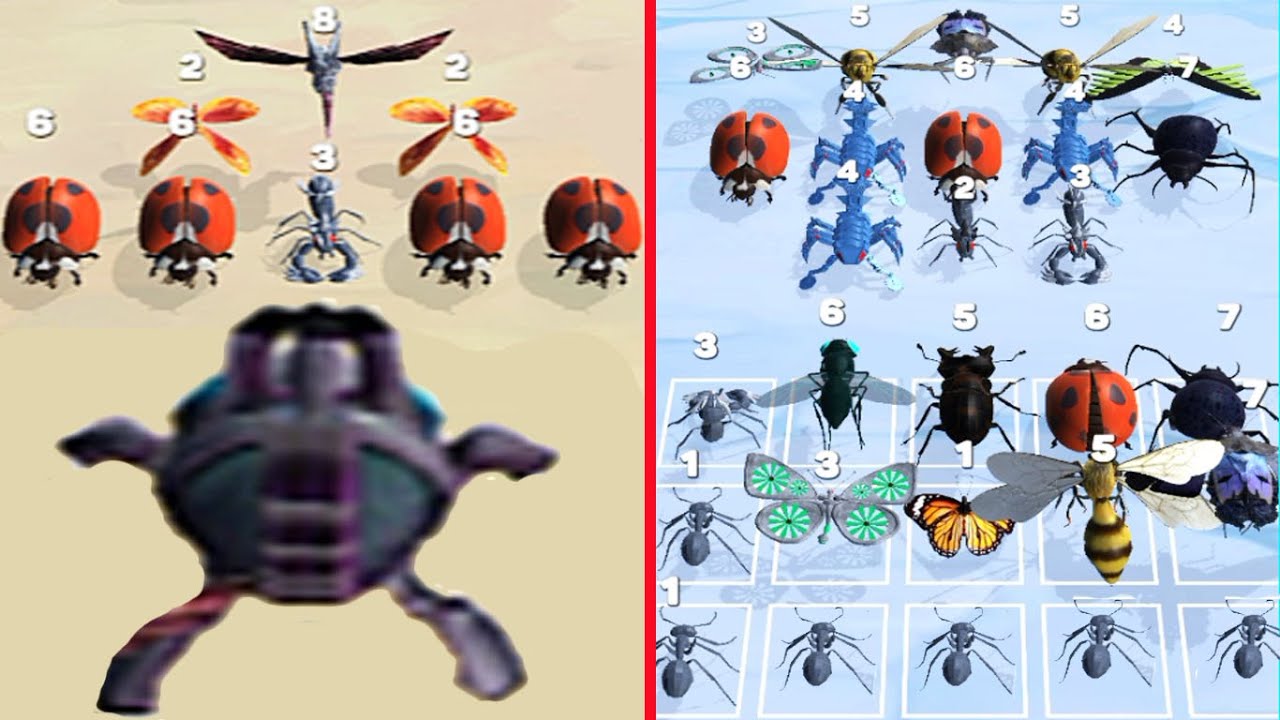 Merge Ant Insect Fusion #7 - Android Gameplay - YouTube