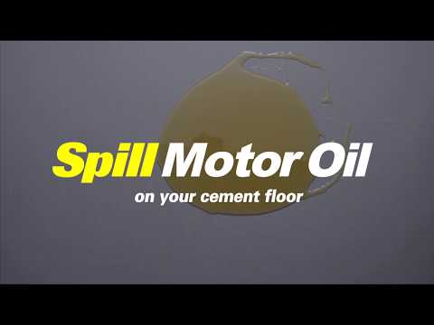 How to Clean Up Oil Spill on Cement Floor