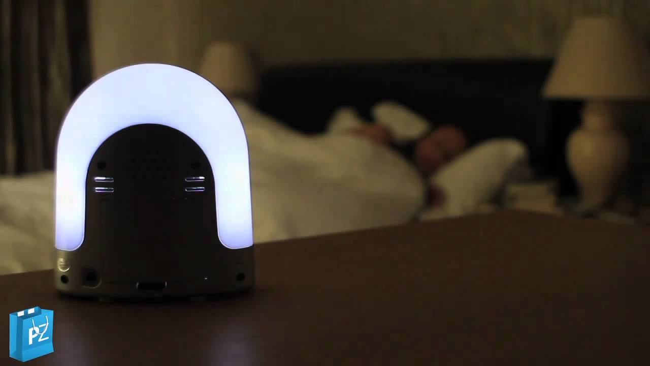 Advanced Sunrise Alarm Clock - Bodyclock Dawn Simulator - YouTube