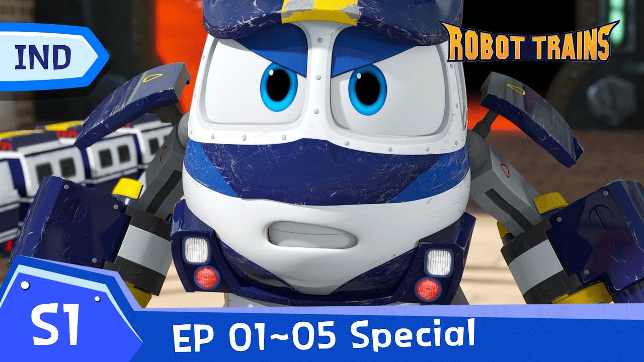 Robot Trains | EP01~EP05 (60 mins) | SPECIAL FULL EDISODE COMPLIATION ...