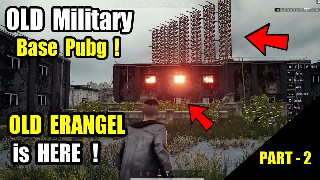 PUBG OLD Military Base 🥺| PUBG OLD Erangel is BACK - YouTube