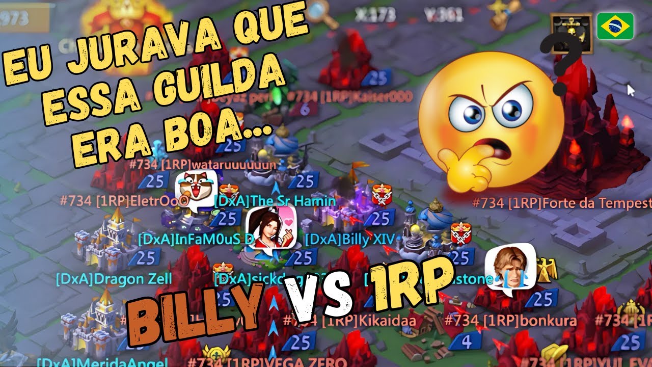 KvK 05/10 - Quem é mais noob? Billy vs 1RP - Lords Mobile Trap Rally ...