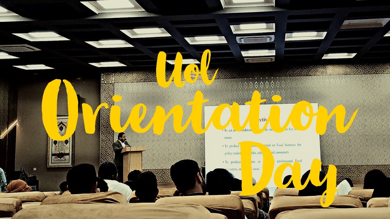 uol orientaton day|university of lahore orientation |aesthetic vlog ...