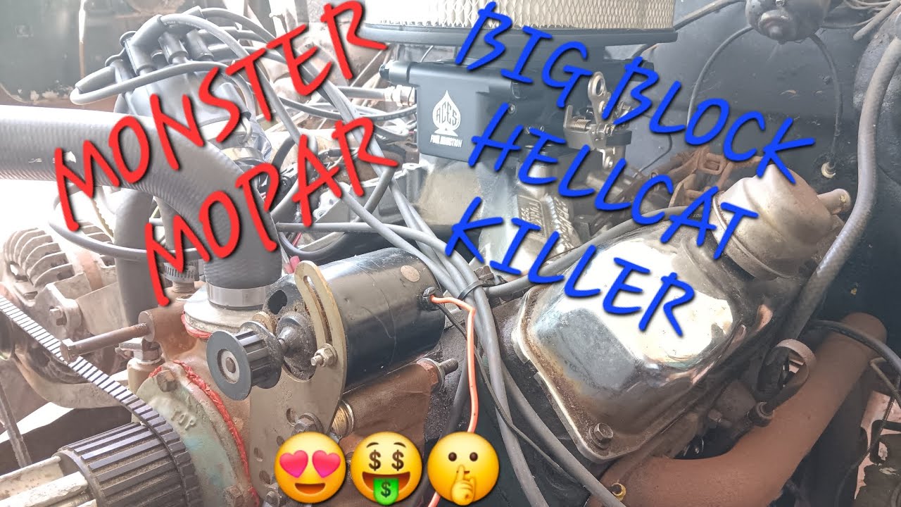 Twin turbo big block mopar update 😁🥰 - YouTube