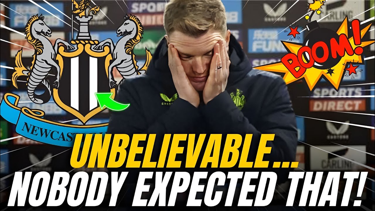 💥URGENT! THE FANS ARE GOING CRAZY! BAD NEWS FOR NEWCASTLE! SEE WHAT ...