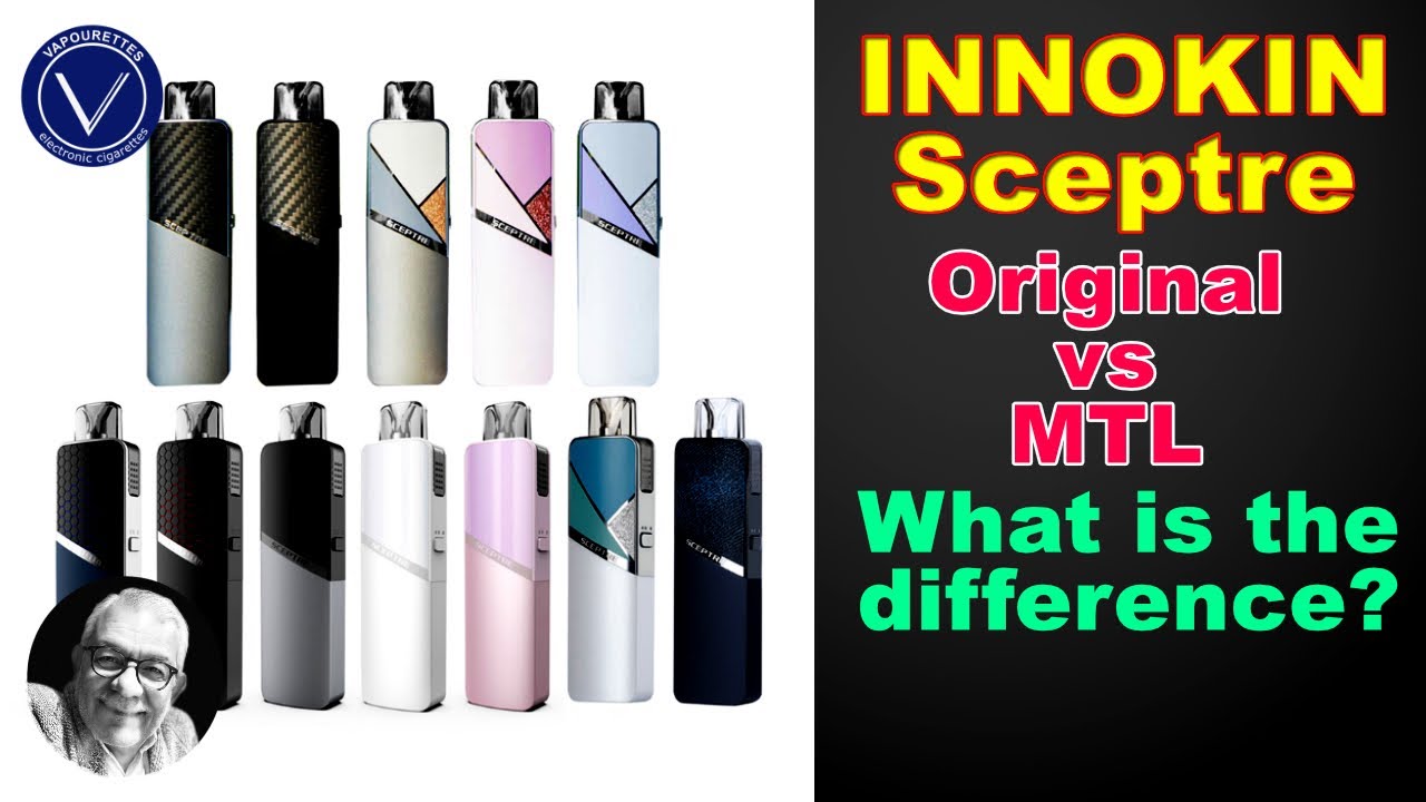 Innokin Sceptre Vape Pod Mod | MTL vs Original? What makes the ...
