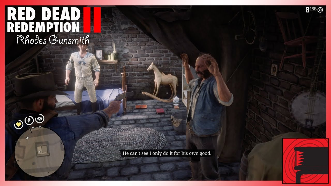Red Dead Redemption 2: Rhodes Gunsmith - YouTube