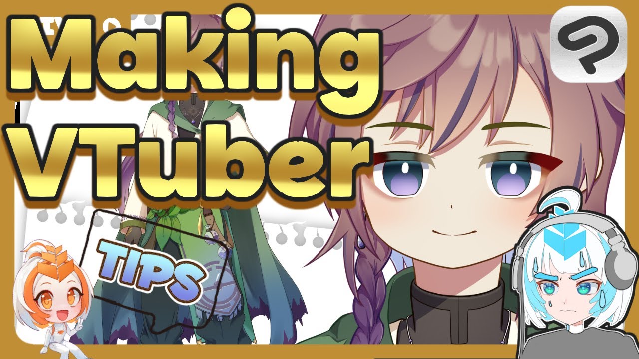 (JP/EN) Drawing and rigging an advanced Vtuber by Live2D: Cutting art ...