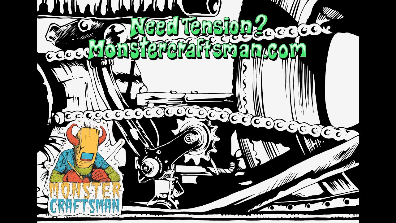 Monstercraftsman Chain Tensioner Installation - YouTube