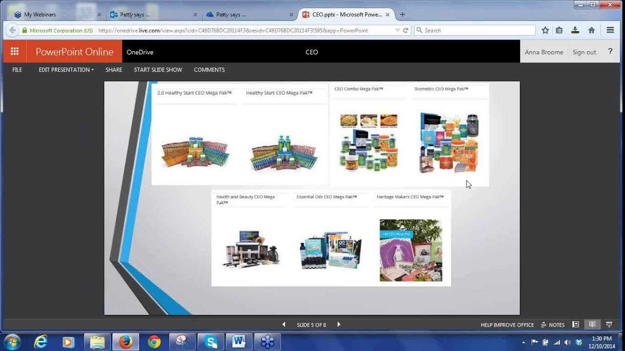 Selling CEO Kits 2014 12 10 Team Ignite Weekly Webinar - YouTube