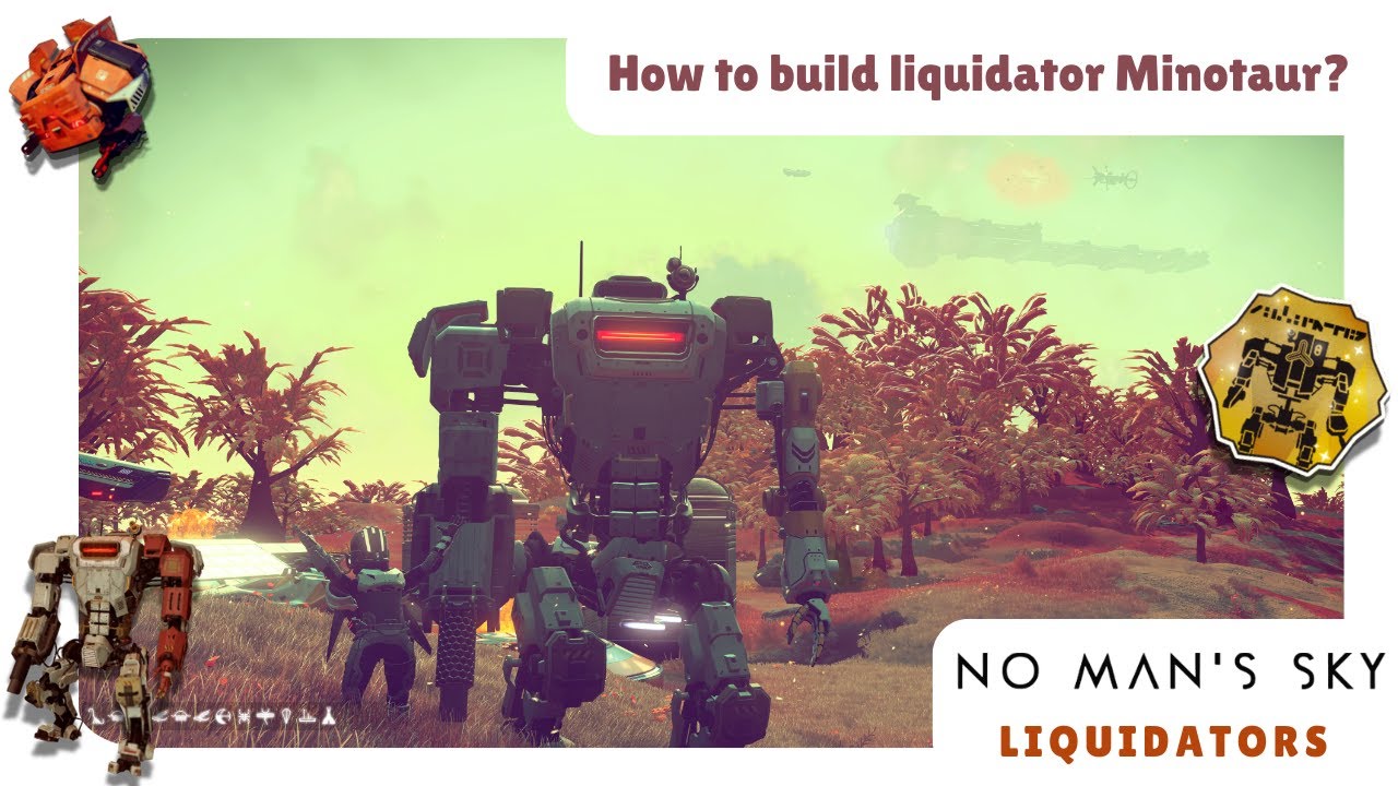 How to build liquidator Minotaur in No Man's Sky Worlds Part 1? - YouTube