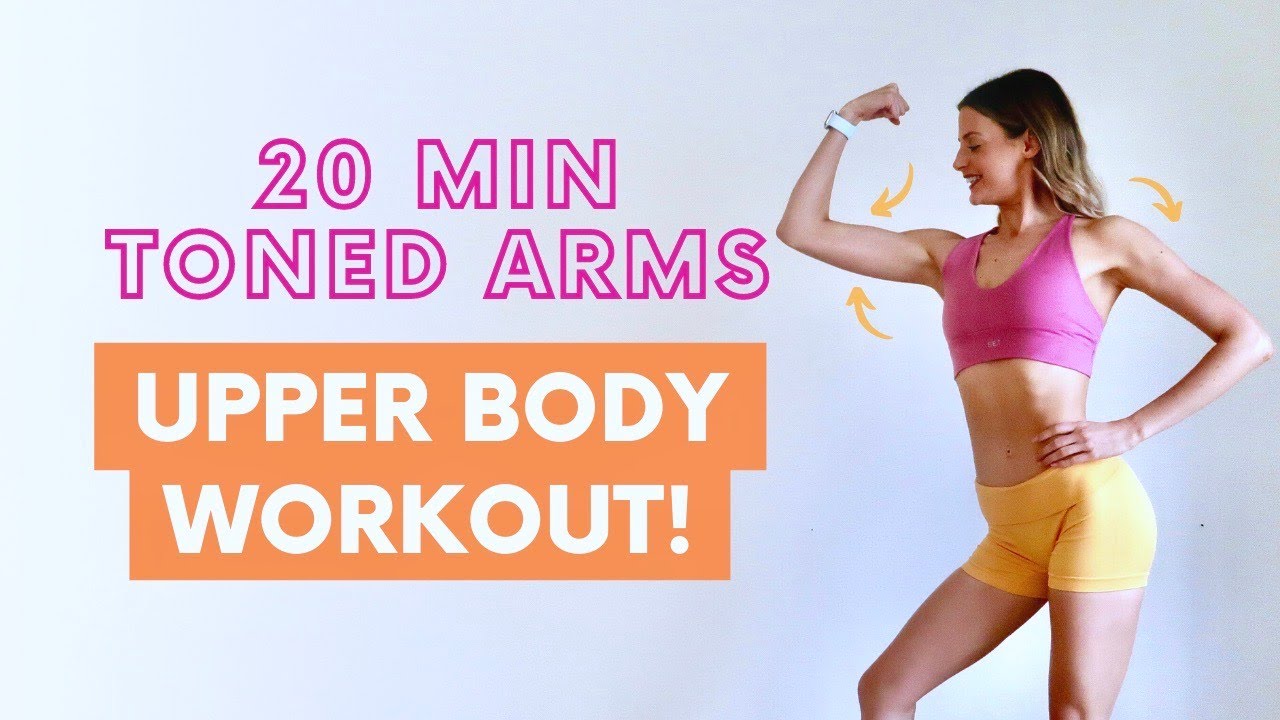 20 MIN TONED ARMS | Light Dumbbell Upper Body Workout - YouTube