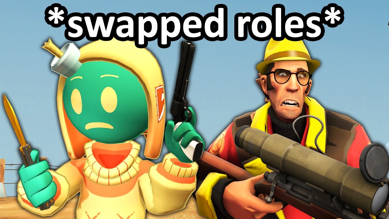 When the Sniper and Spy Swap In TF2 - YouTube