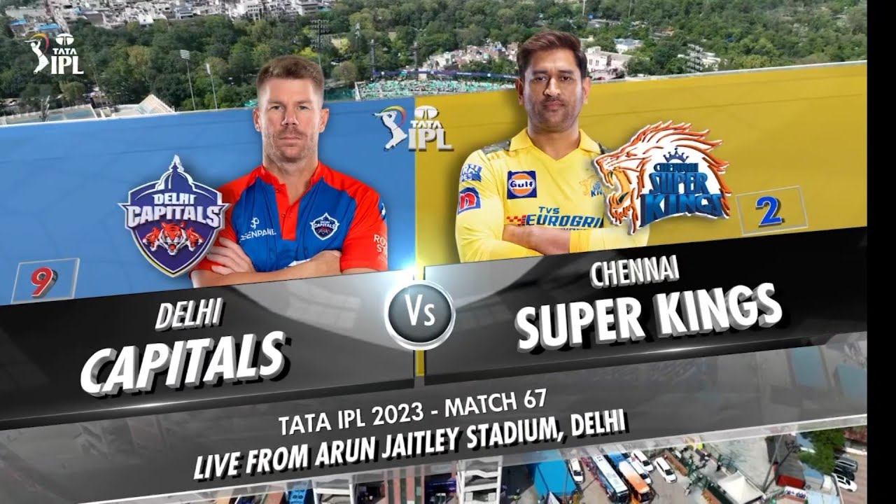 Csk Vs Dc Today Match Highlights | Csk Qualified For Playoff | Warner ...