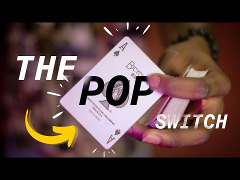 INCREDIBLE CARD SWITCH TRICK IS DONE IN UNDER A SECOND!! THE POP SWITCH ...