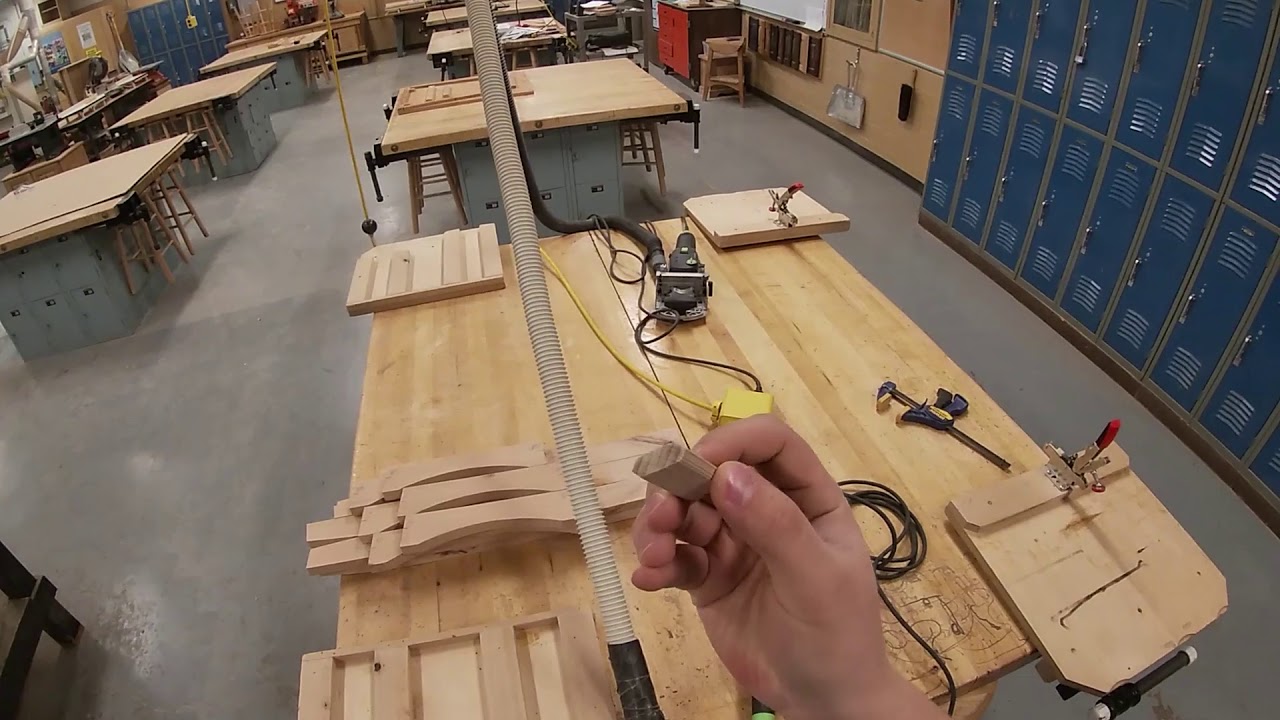 Cutting Dominos for Rails and Stiles - YouTube