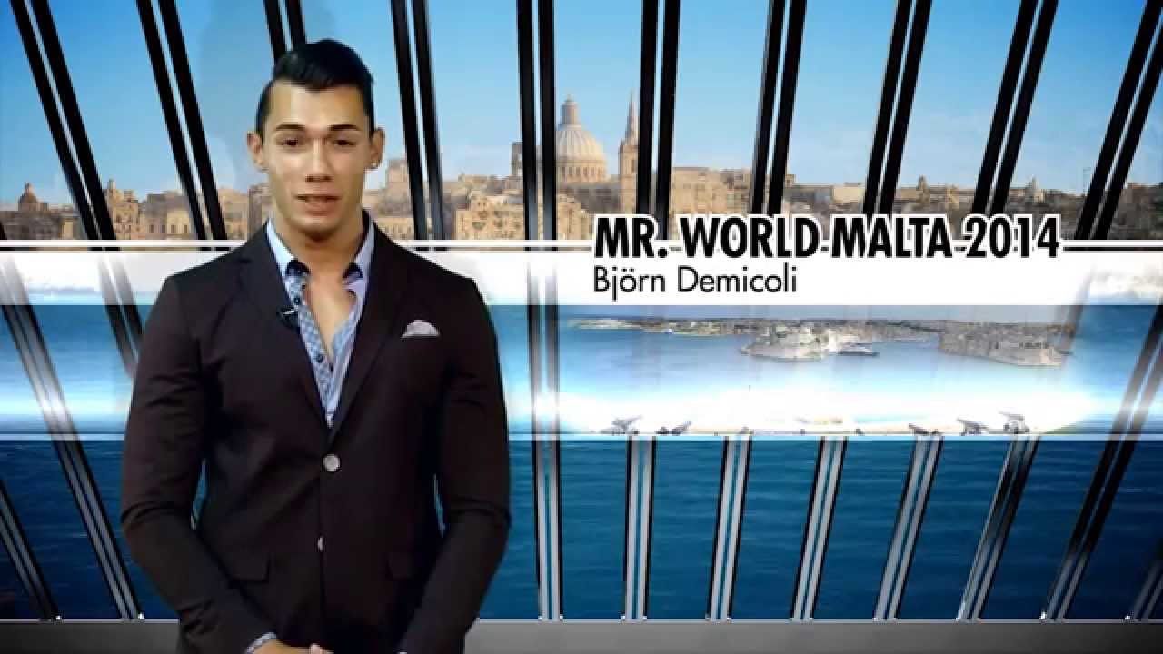 Mr World 2014 - Contestant Intro - Malta - YouTube