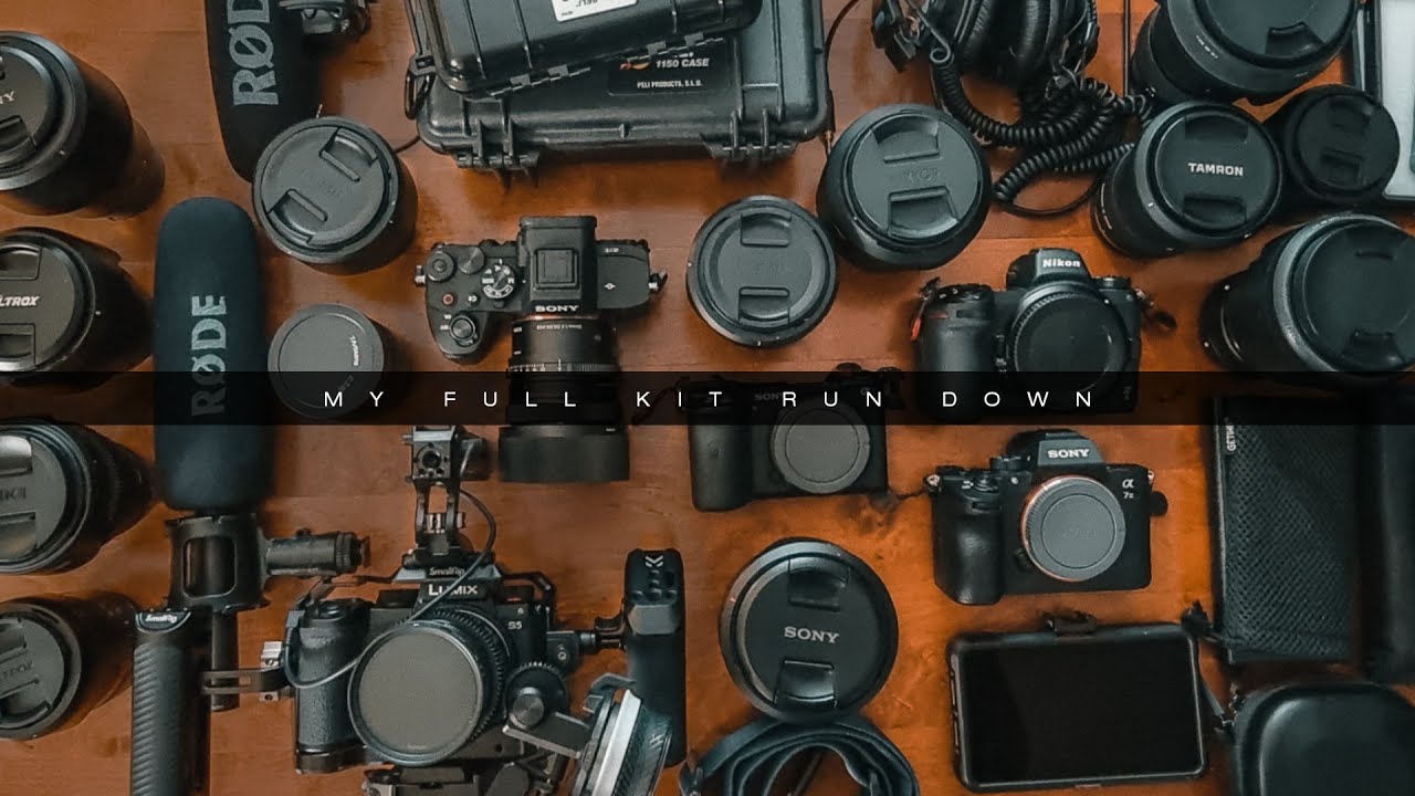My PHOTO/VIDEO KIT rundown | cameras, lenses and more - YouTube