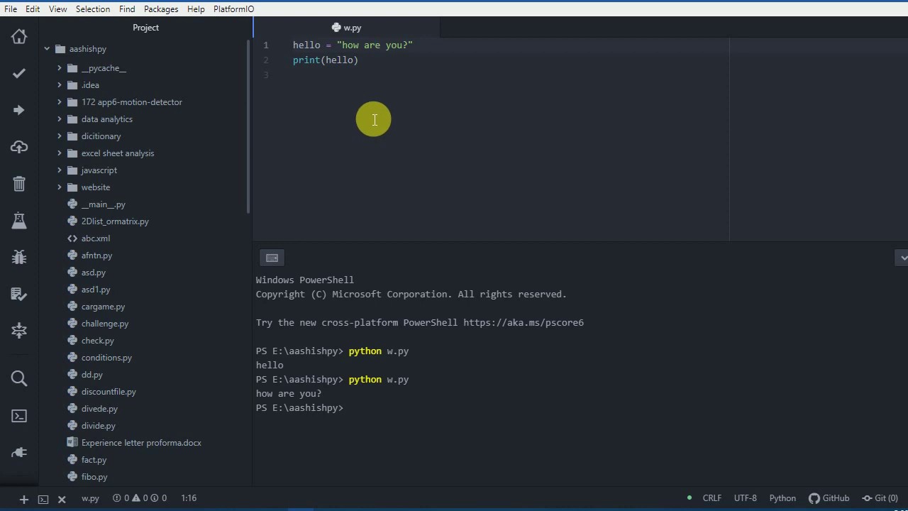 2. variables in python part-1 || python variables || variables and ...