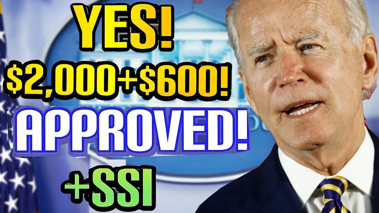 "BIDEN Said: PASS THE CHECKS TODAY!?"STIMULUS COMING TOMORROW! $2,000 ...