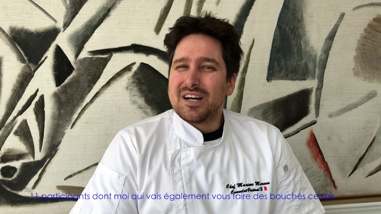Maxime Moreau, Chef à la résidence de France - YouTube