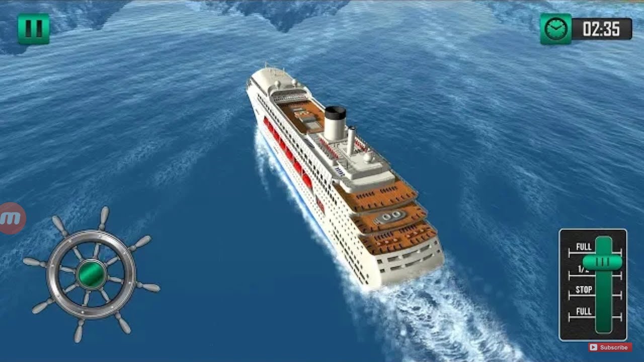 Real Cruise Ship Driving Simulator 2019 Android Gameplay - YouTube