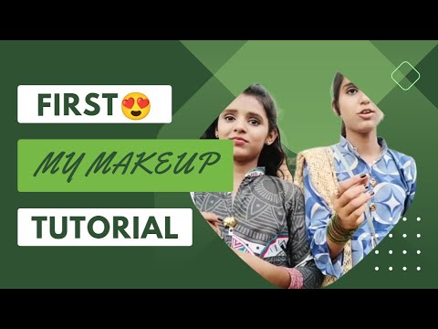 My first makeup tutorial 💅🏻/ how to my look 😇/ lot of fun😍 - YouTube