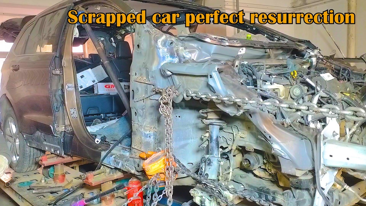 From Scrap to Salvage: The Unbelievable Restoration of a Ford Edge ...
