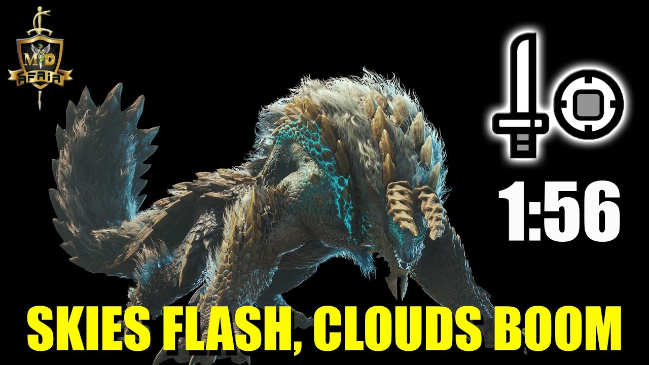 MHR PC | Zinogre (SnS Solo) in Less Than 2 Minutes - YouTube