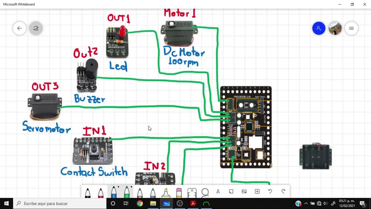 Elementos electrónicos, su conexión al CPU y programación en ROGIC ...