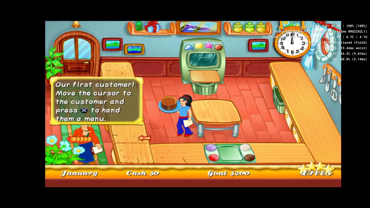 Cake Mania: Bakers Challenge - Aethersx2 - Android - PS2 Emulator ...