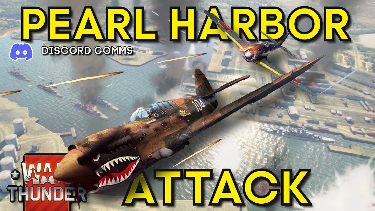 PEARL HARBOR ATTACK - Can US Protect Their Ships + Bases? - WAR THUNDER ...