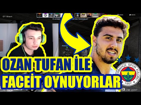 WOXİC OZAN TUFAN VE DJ MAHMUT ORHAN İLE FACEİT OYNUYOR!!! (DUST2)